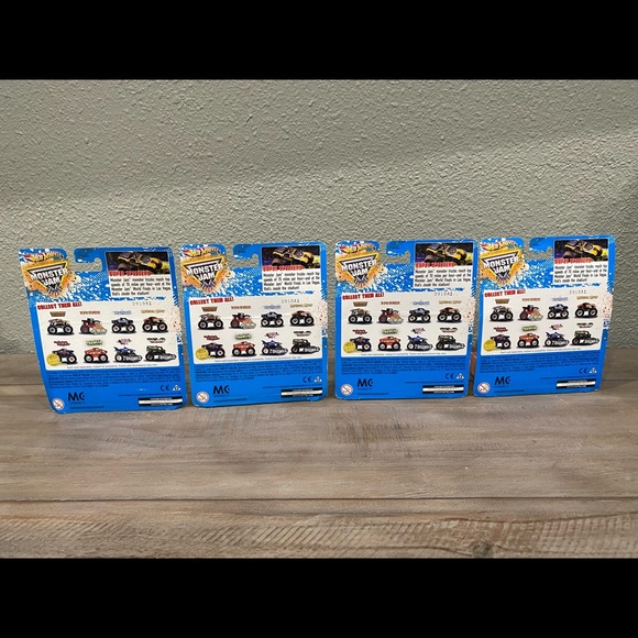 HOT WHEELS MONSTER JAM | Toys | Rare 20 Hot Wheels Monster Jam Tattoo ...